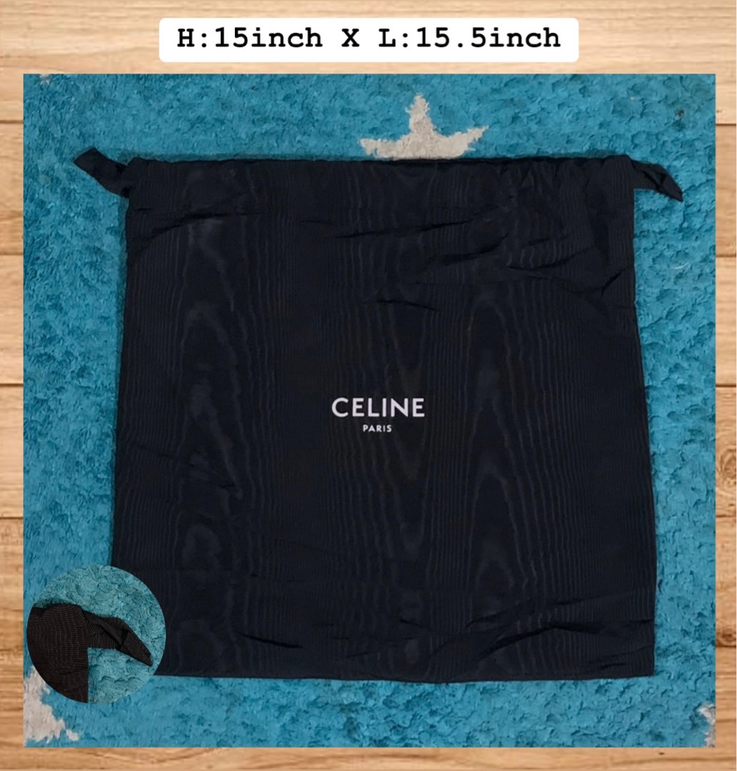 Authentic Celine dust bag H:15inch X L:15.5inch, Luxury, Bags & Wallets ...