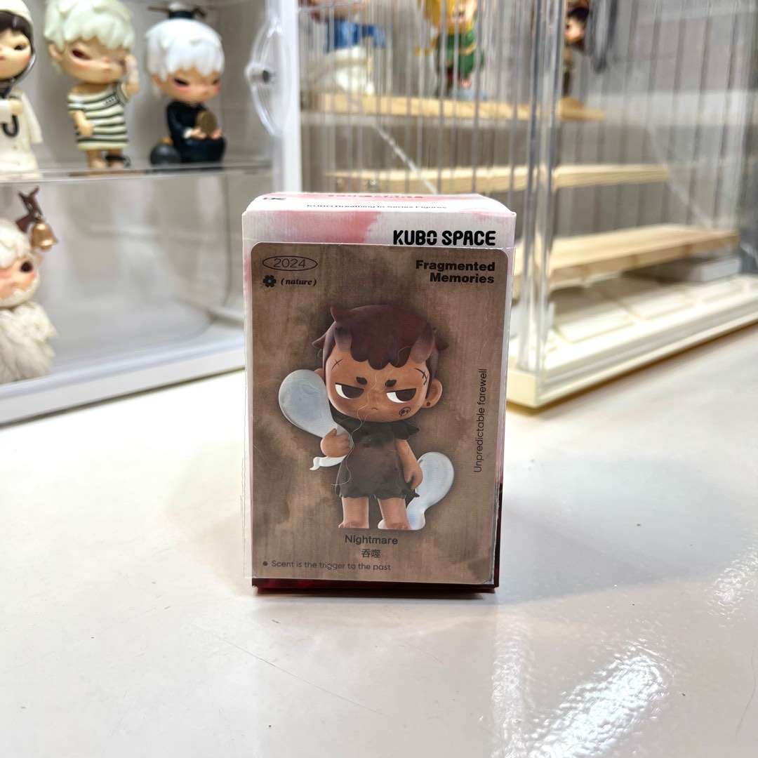 Authentic Popmart Kubo Breathing In Nightmare Flipped Misty Laurel ...