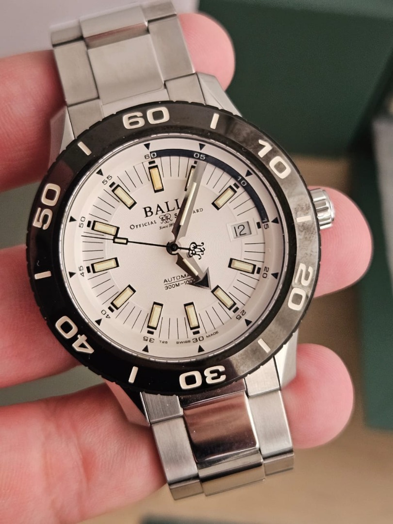 Ball Watch Fireman NECC DM3090A White 42mm Auto, Luxury, Watches on ...