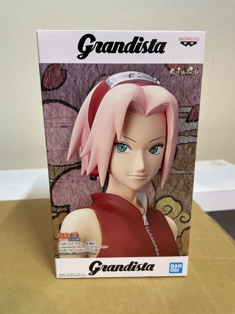 BANPRESTO Naruto Grandista Haruno Sakura, Hobbies & Toys, Collectibles ...