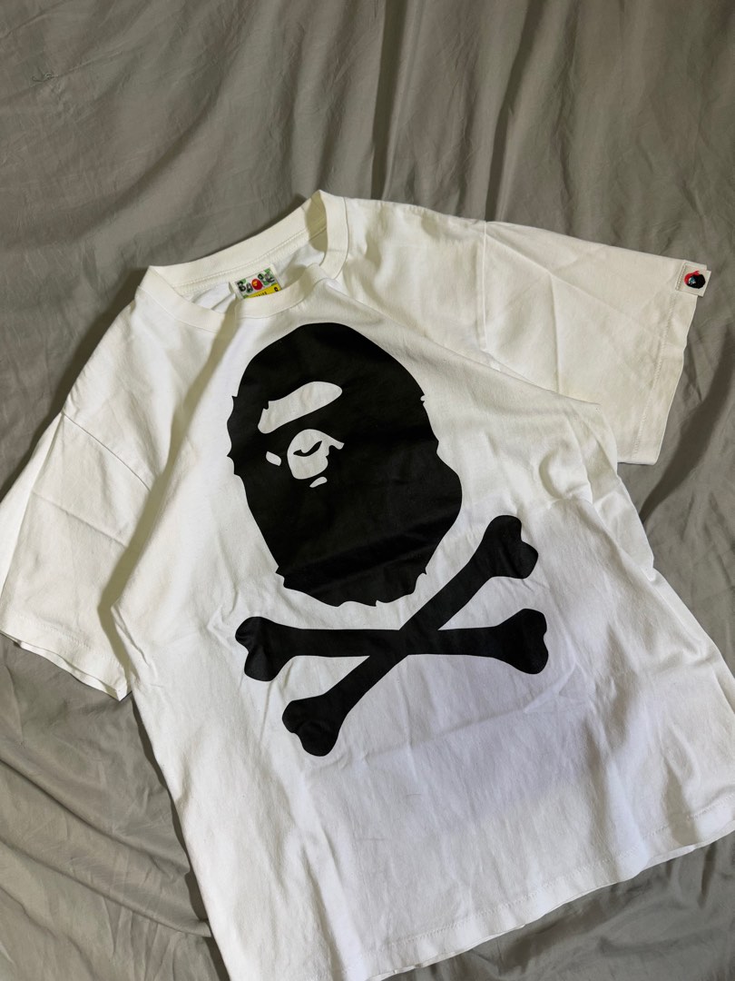 Bape Pirate cross bones, Men's Fashion, Tops & Sets, Tshirts & Polo ...