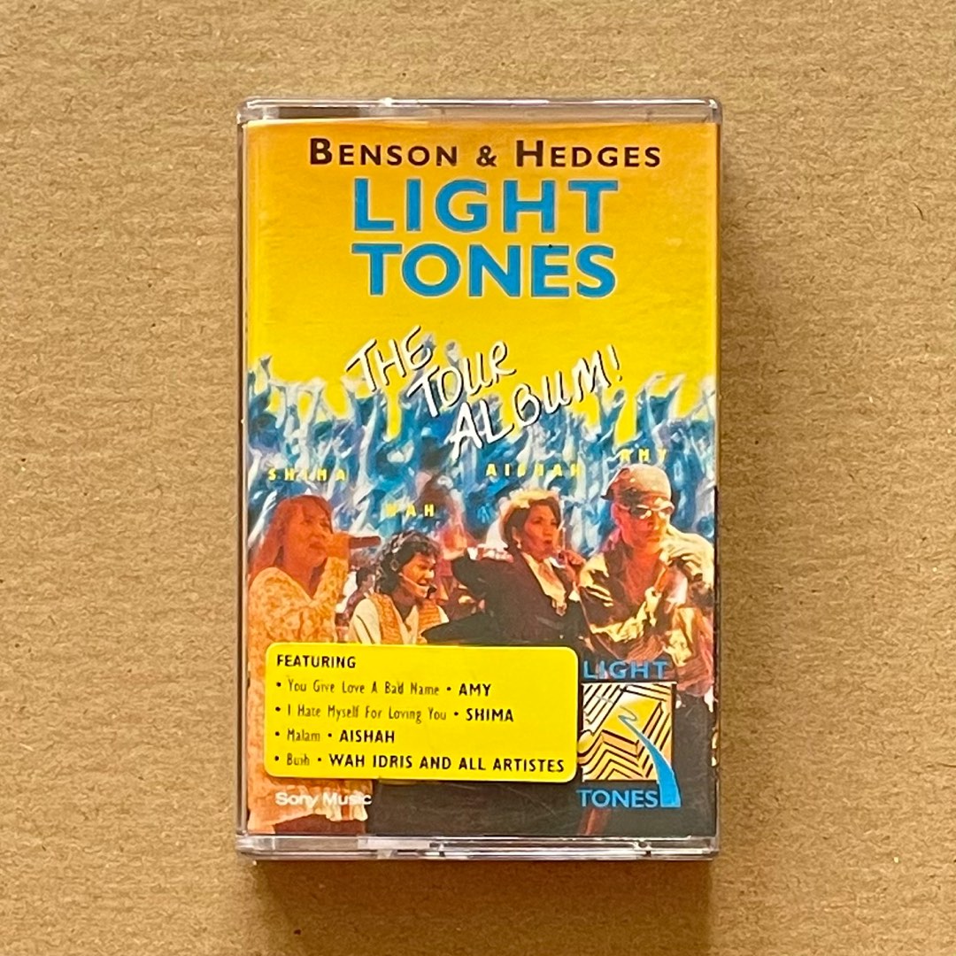 Benson & Hedges Light Tones The Tour Album Cassette Kaset Tape amy ...
