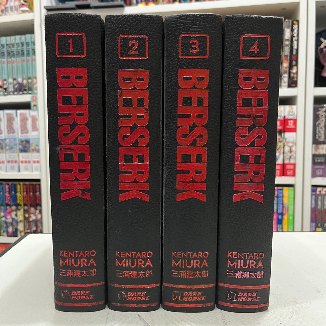 Berserk deluxe edition 1-4, Hobbies & Toys, Books & Magazines, Comics ...