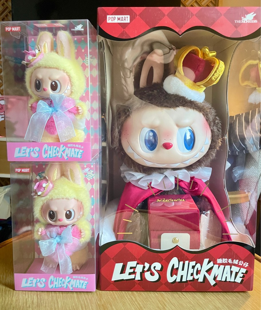 BNIB sealed Labubu queen $42 Labubu King $115, Hobbies & Toys, Toys ...