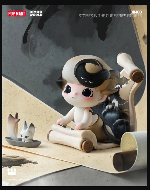 [BNIF] DIMOO Stories in the Cup Series Figures - River Scroll, Hobbies ...