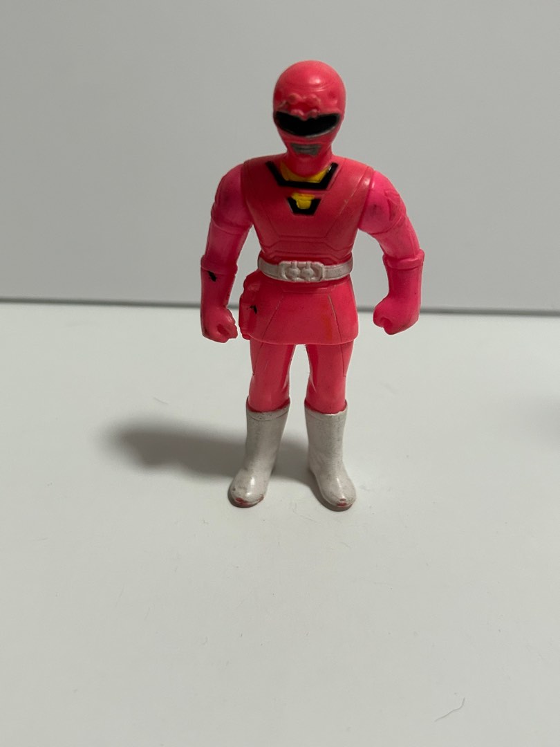 Bo1 vintage 1996 Bandai Power Rangers Carranger Red Racer from the ...