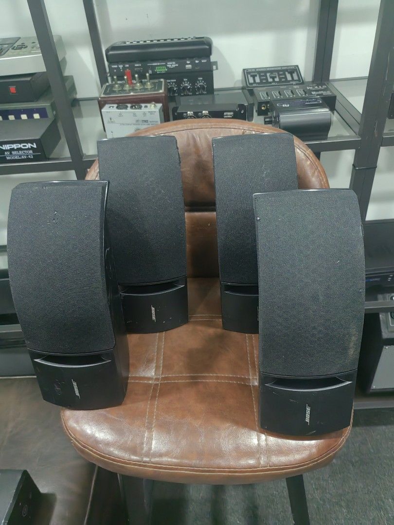 Bose 161 Bookshelf and System Speakers - Black 4-Speakers, Audio, Soundbars, Speakers ...