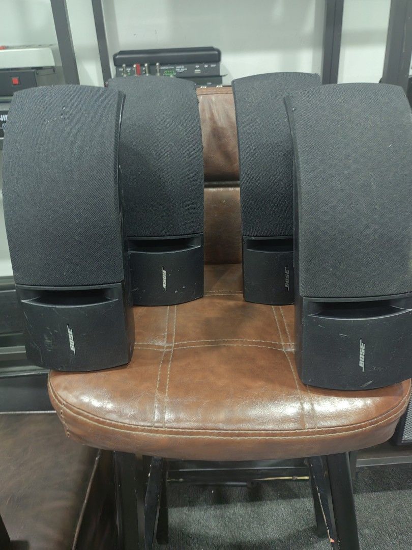 Bose 161 Bookshelf and System Speakers - Black 4-Speakers, Audio ...