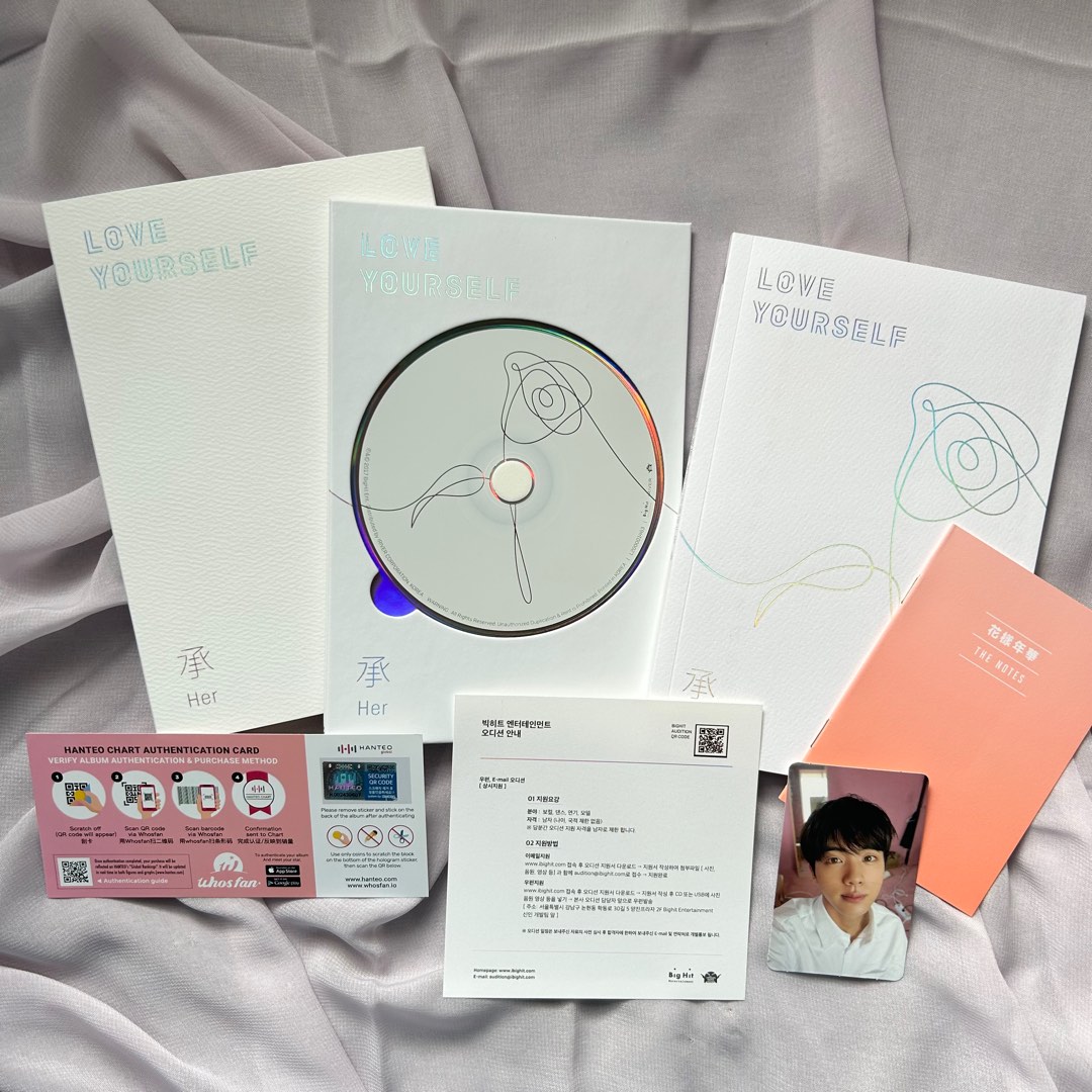 BTS ALBUM LY : Her Version (L), Hobbies & Toys, Collectibles ...