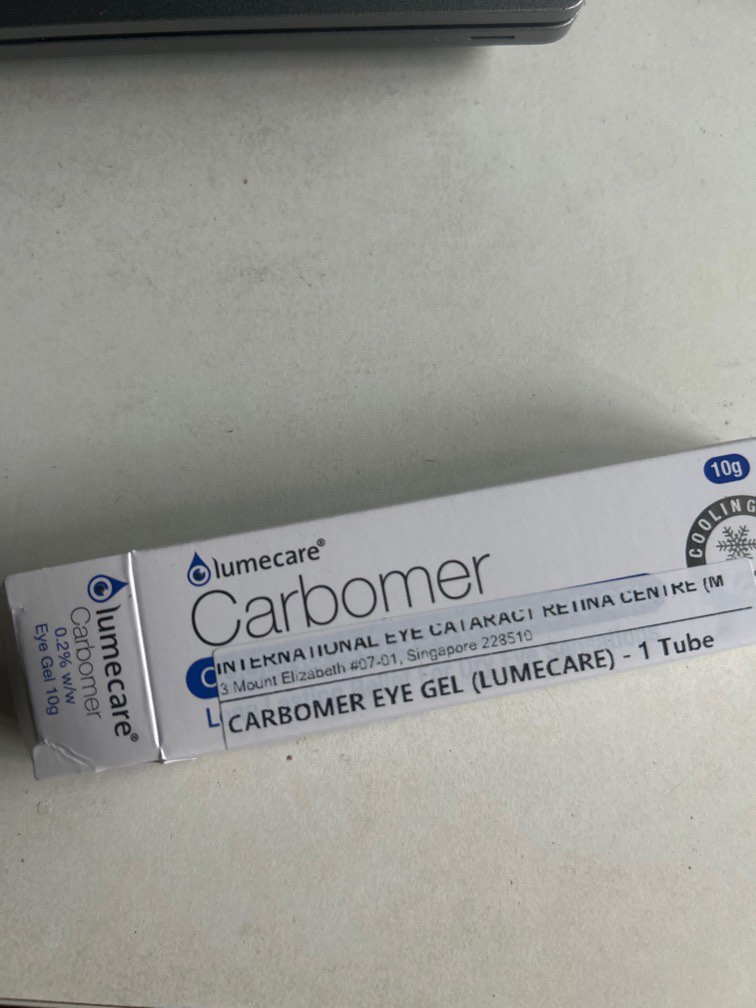 Carbomer Eye Gel, Beauty & Personal Care, Face, Face Care Products on ...