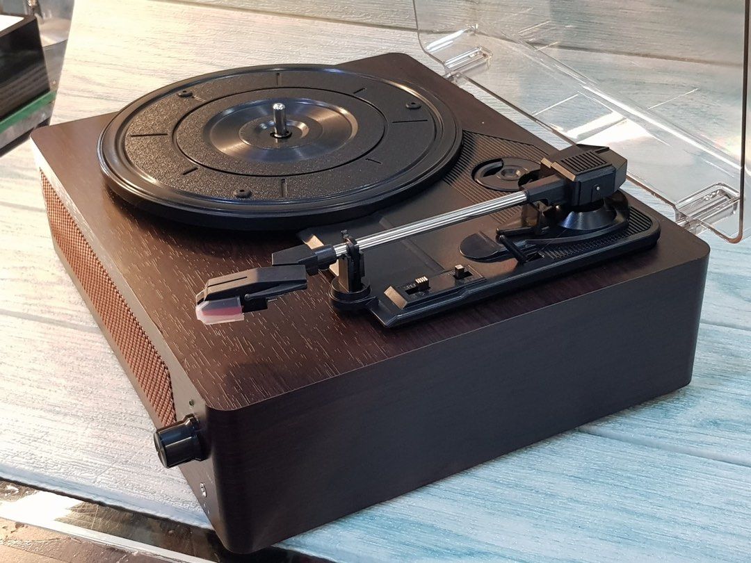 Cast Poly Luxury Record Player LP Player With Adapter, Audio, Portable ...