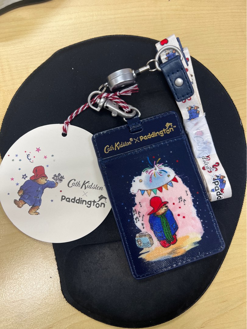 Cath Kidston Paddington ID Tag + Lanyard, Women's Fashion, Watches ...