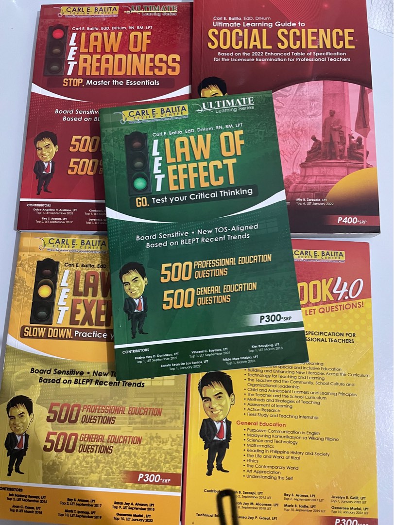 CBRC Books LET Review, Hobbies & Toys, Books & Magazines, Textbooks on ...