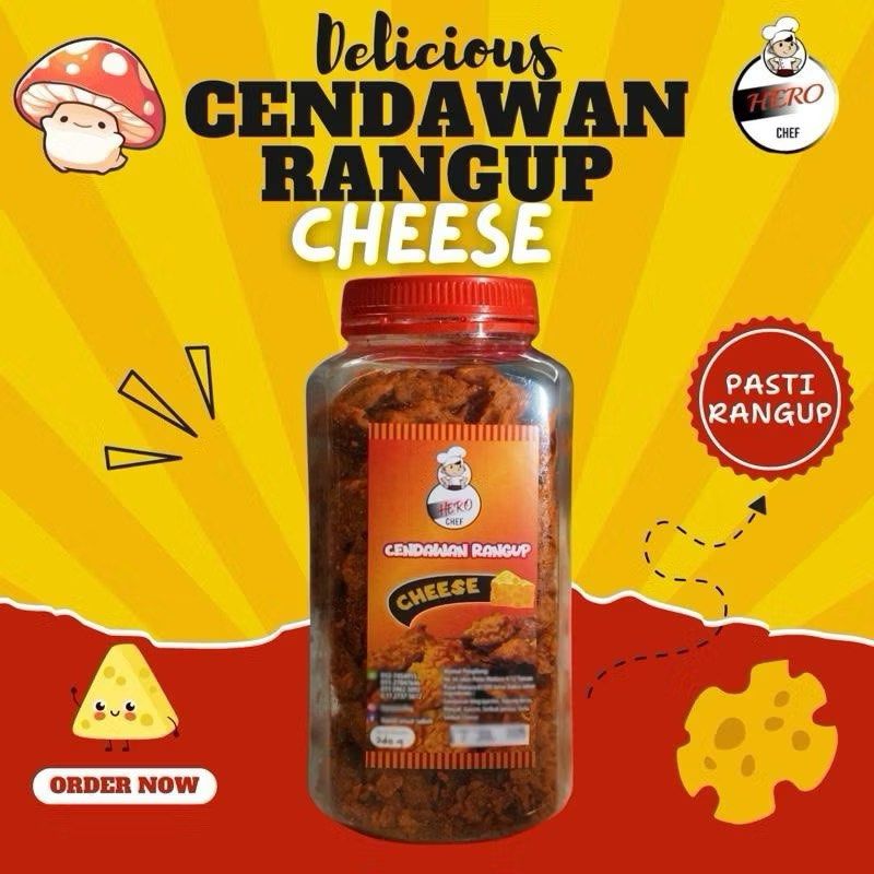 Cendawan Rangup Cendawan Crispy Perisa Pedas Kari Cheese by Hero Chef ...