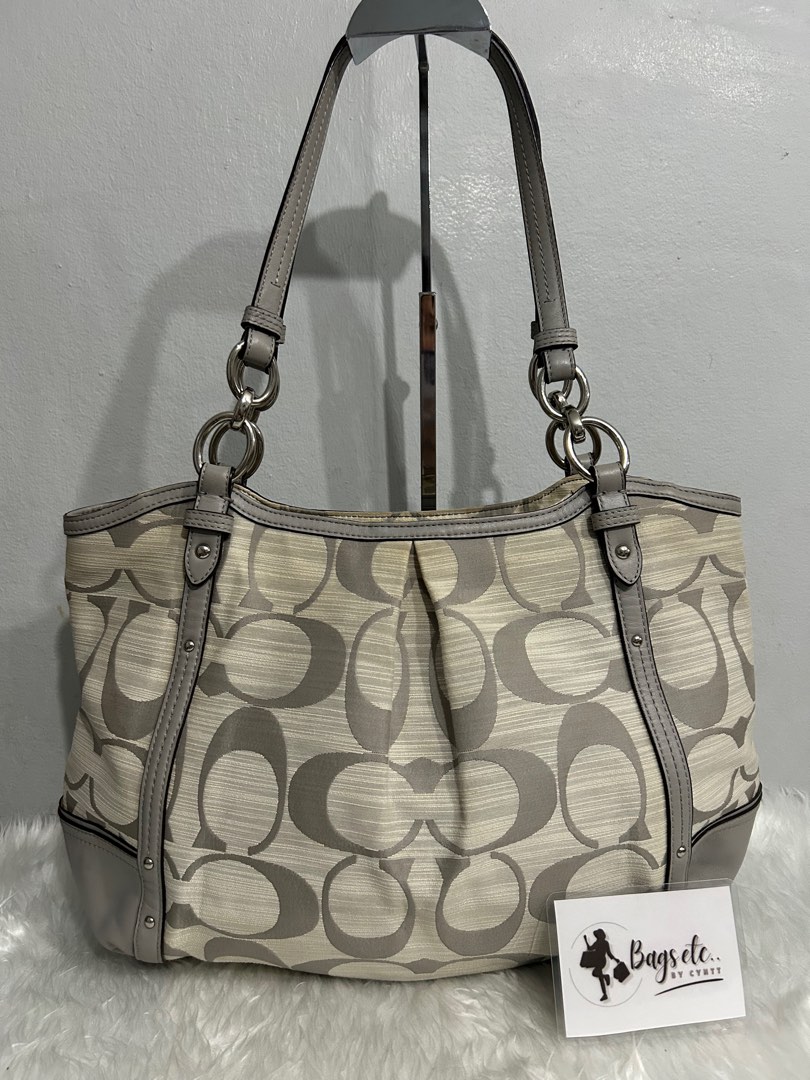 COACH Alexandra gray, Luxury, Bags & Wallets on Carousell