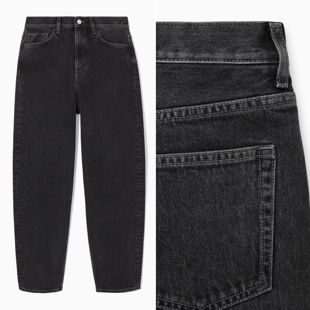 COS Arch Tapered Denim Jeans, Women's Fashion, Bottoms, Jeans ...