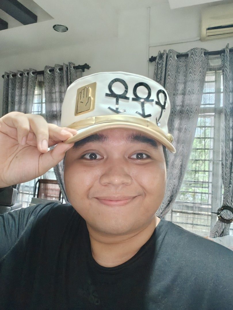 CUSTOM MADE HIGH QUALITY JOTARO KUJO HAT PART 4 (NO BACK TORN) FROM ...