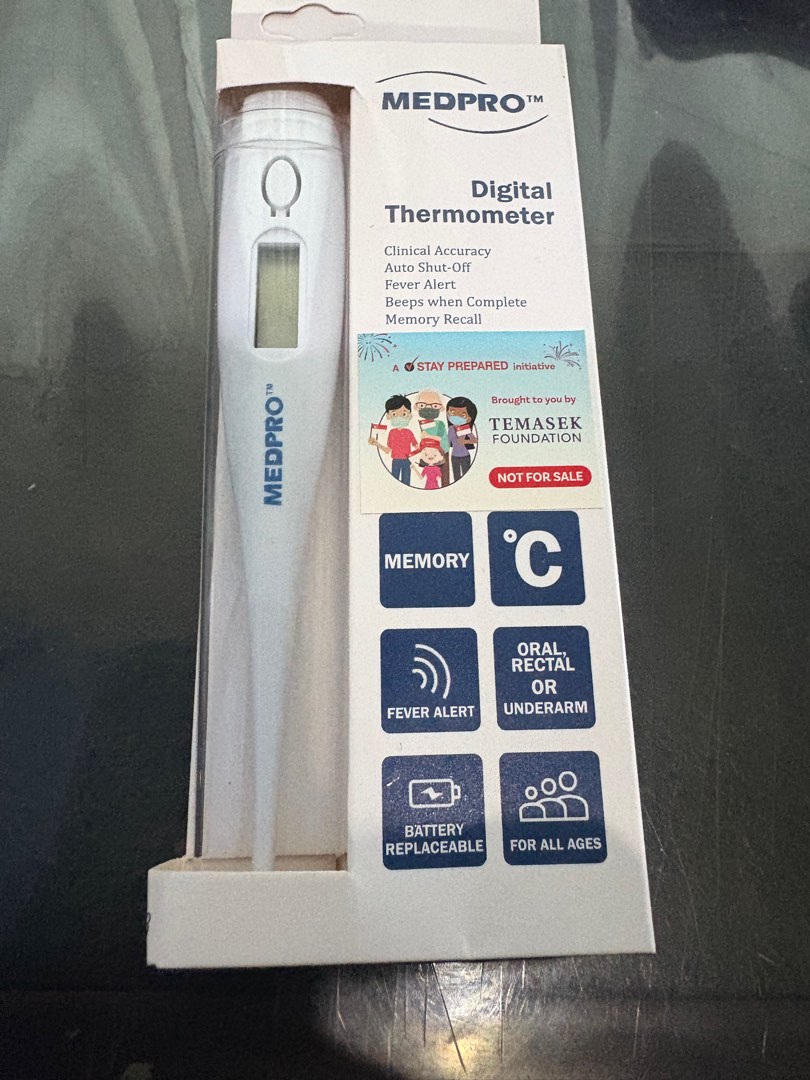 Digital Thermometer, Health & Nutrition, Health Monitors & Weighing ...