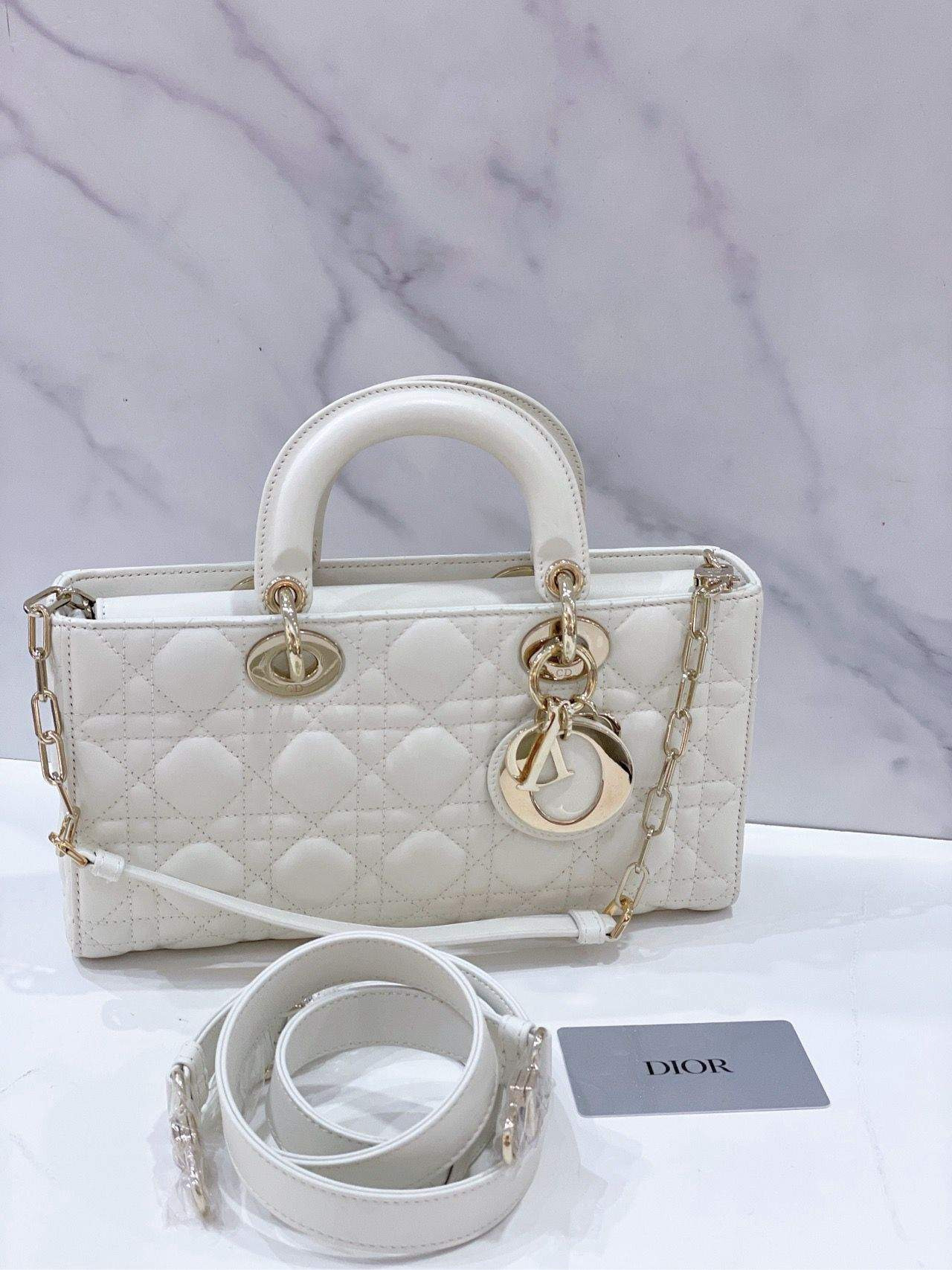 DIOR LADY D-JOY MEDIUM, Luxury, Bags & Wallets on Carousell