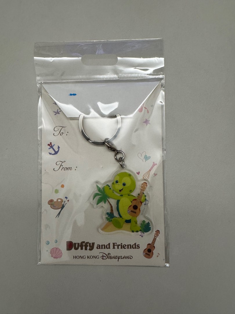 Duffy and friends 小海龜 OluMel オル・メル 鎖匙扣 Keychain 香港迪士尼 Hong Kong ...