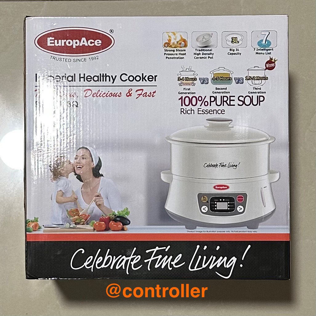 EuropAce Imperial Healthy Cooker, TV & Home Appliances, Kitchen ...