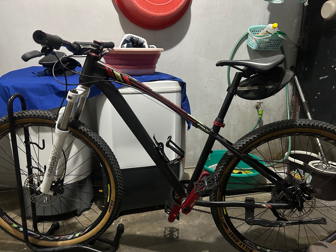 Frame and handlebar mtb . Weapon Ambush Handlebar for mountainbike/mtb ...