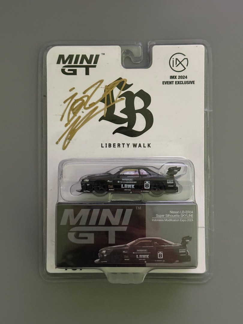 [Free delivery!] Mini GT #797 Nissan Skyline GTR R34 LBWK IMX 2024 ...