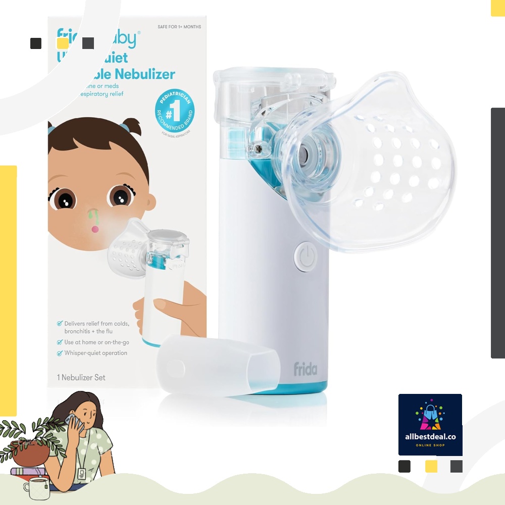 Frida Baby Nebulizer for Babies, Portable Nebulizer for Kids, Babies ...