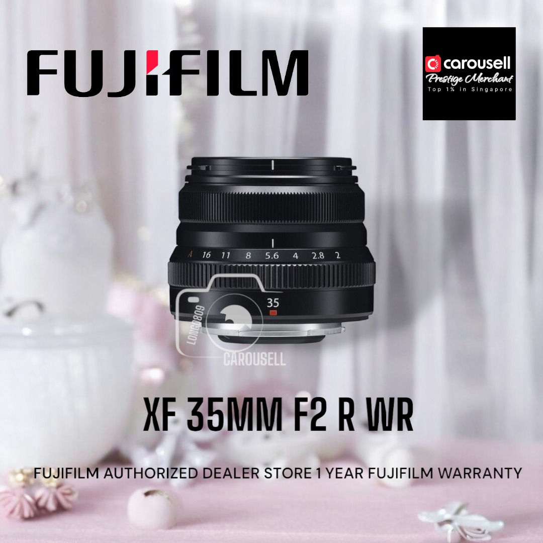 FUJIFILM XF 35MM F2 R WR/FUJI XF35MM F2/FUJI XF35F2/XF35MM F2/XF35F2, Photography, Lens & Kits ...