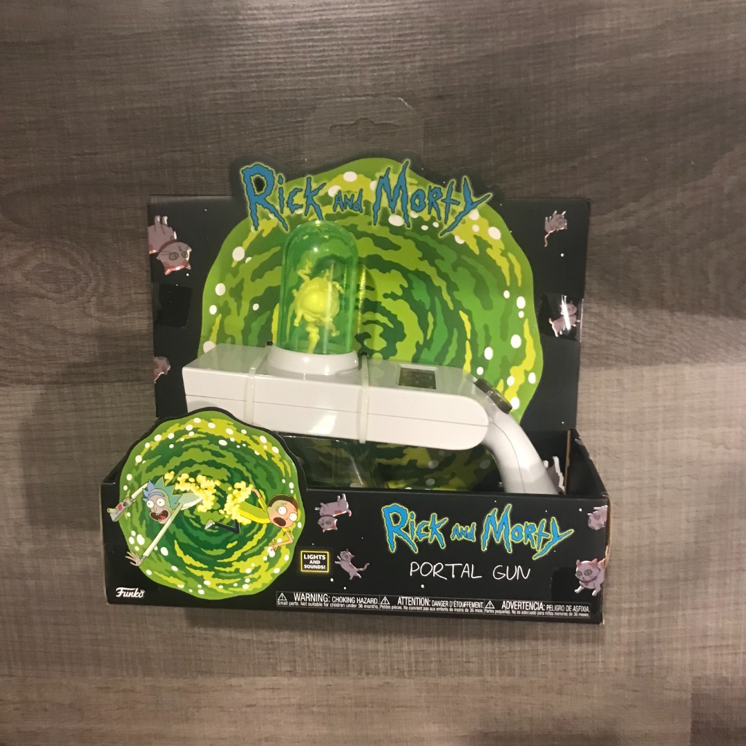Funko Rick and Morty Portal Gun Prop Replica, Hobbies & Toys, Toys ...