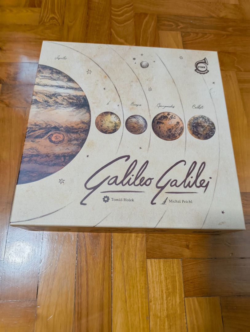 Galileo Galilei Board Game (Sleeved), Hobbies & Toys, Toys & Games on ...