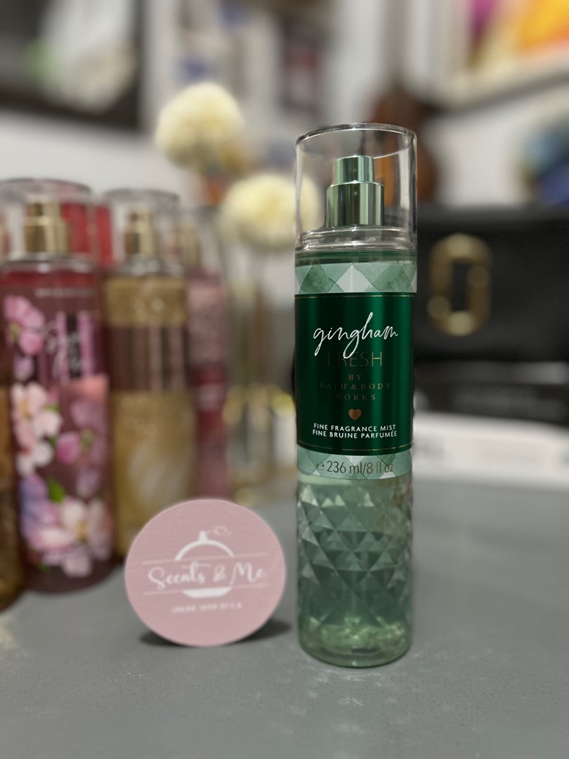 Gingham Fresh Body Mist - Bath & Body Works Original, Beauty & Personal ...