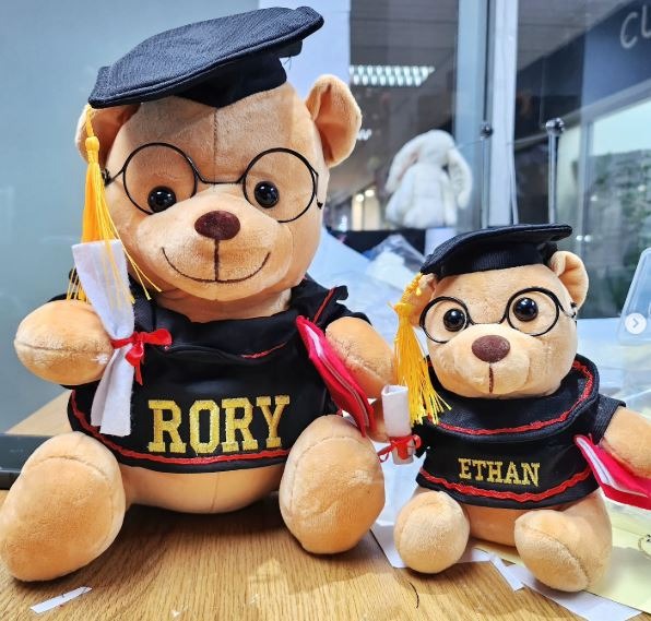 Graduation Bear Customised Name Logo, Hobbies & Toys, Stationery ...