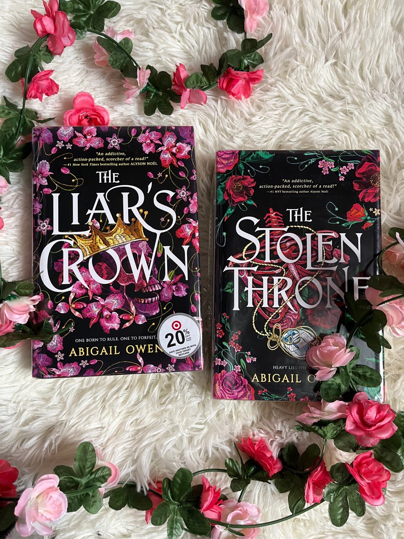 HARDCOVER THE LIAR'S CROWN & THE STOLEN THRONE, Hobbies & Toys, Books ...