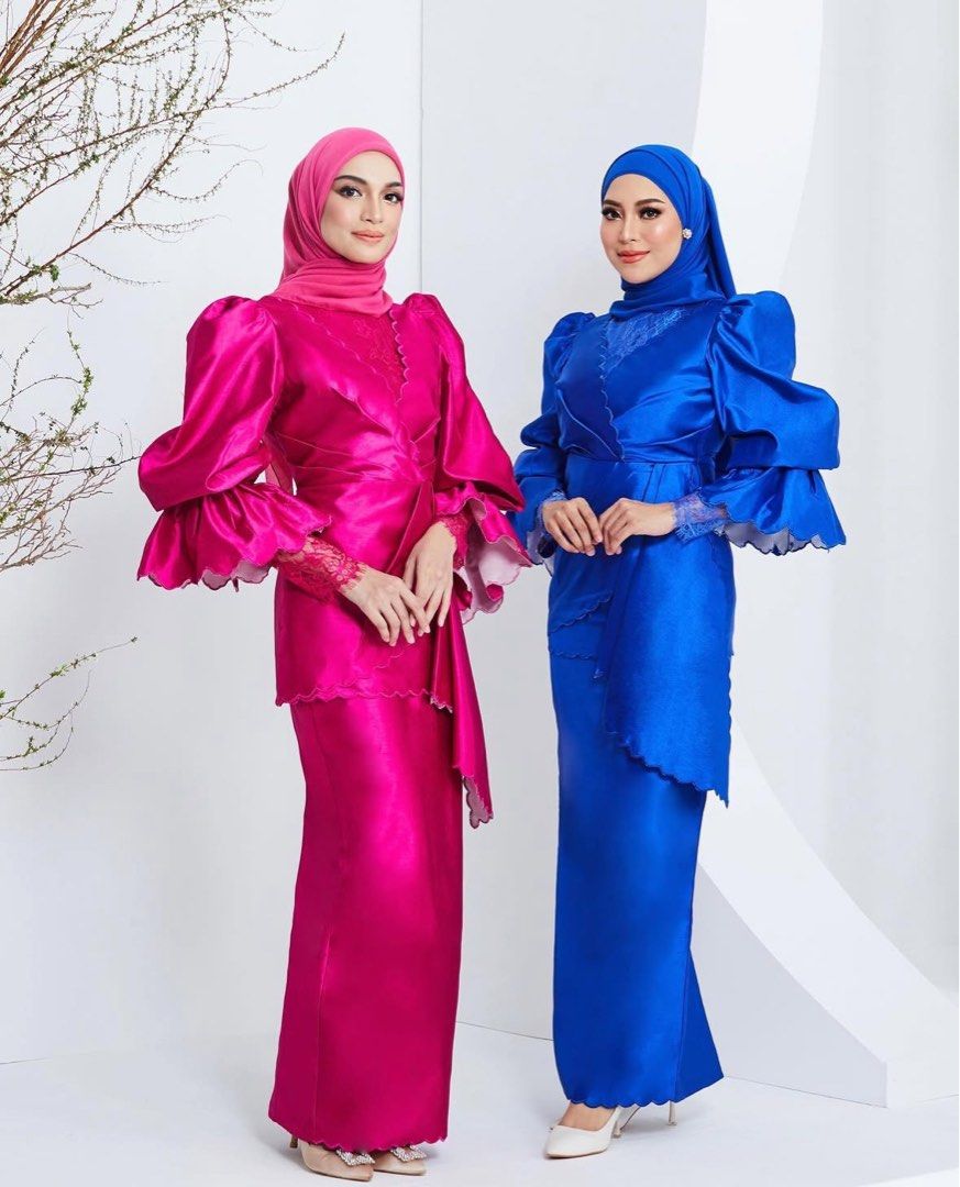 HIJABISTA HUB KURUNG PUFF, Women's Fashion, Muslimah Fashion, Baju ...