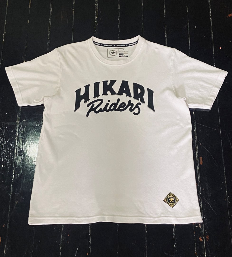 HIKARI RIDERS WORDING, Men's Fashion, Tops & Sets, Tshirts & Polo ...