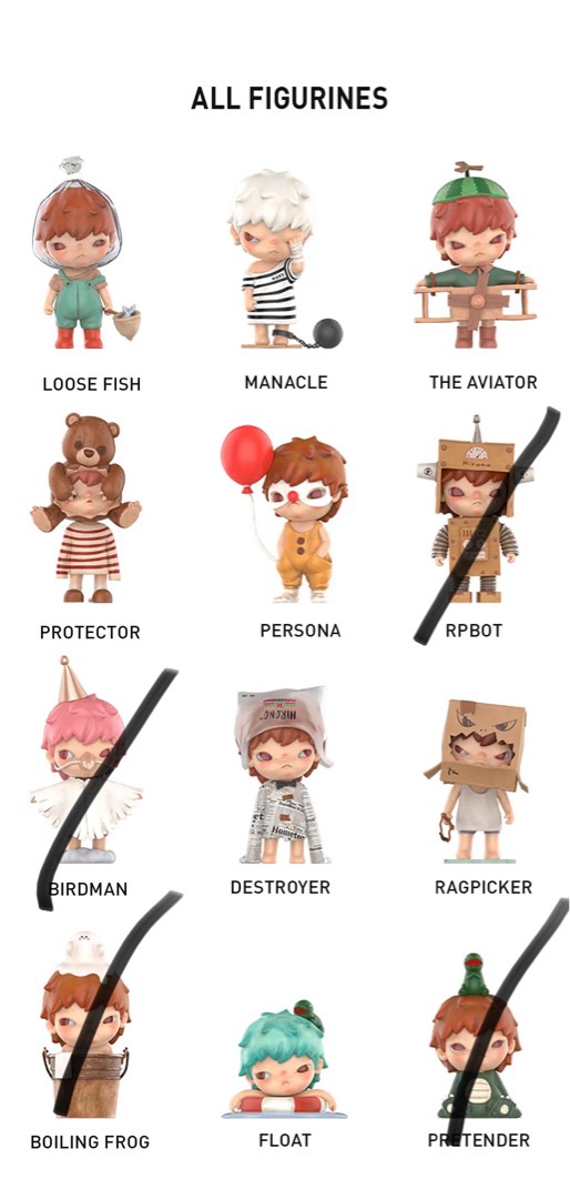 Hirono Little Mischief: Loose Fish/ Manacle/ Protector/ Persona ...