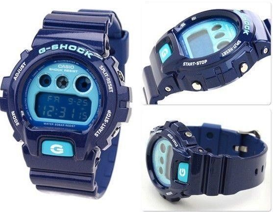 (Hot Sales 100% Original G-shock Dw6900 Blue CC2 Crazy Colour Sport ...