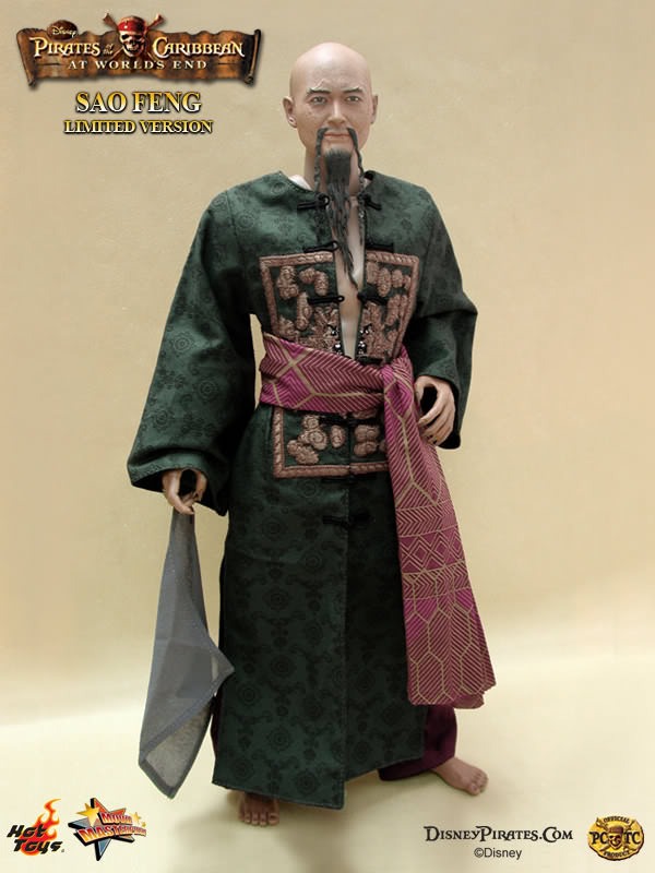 Hot Toys Sao Feng Limited Edition Figure - Pirates of the Caribbean ...