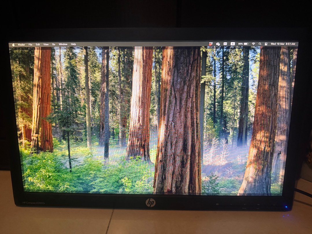 HP 20 inch computer monitor LE2002x, Computers & Tech, Parts ...