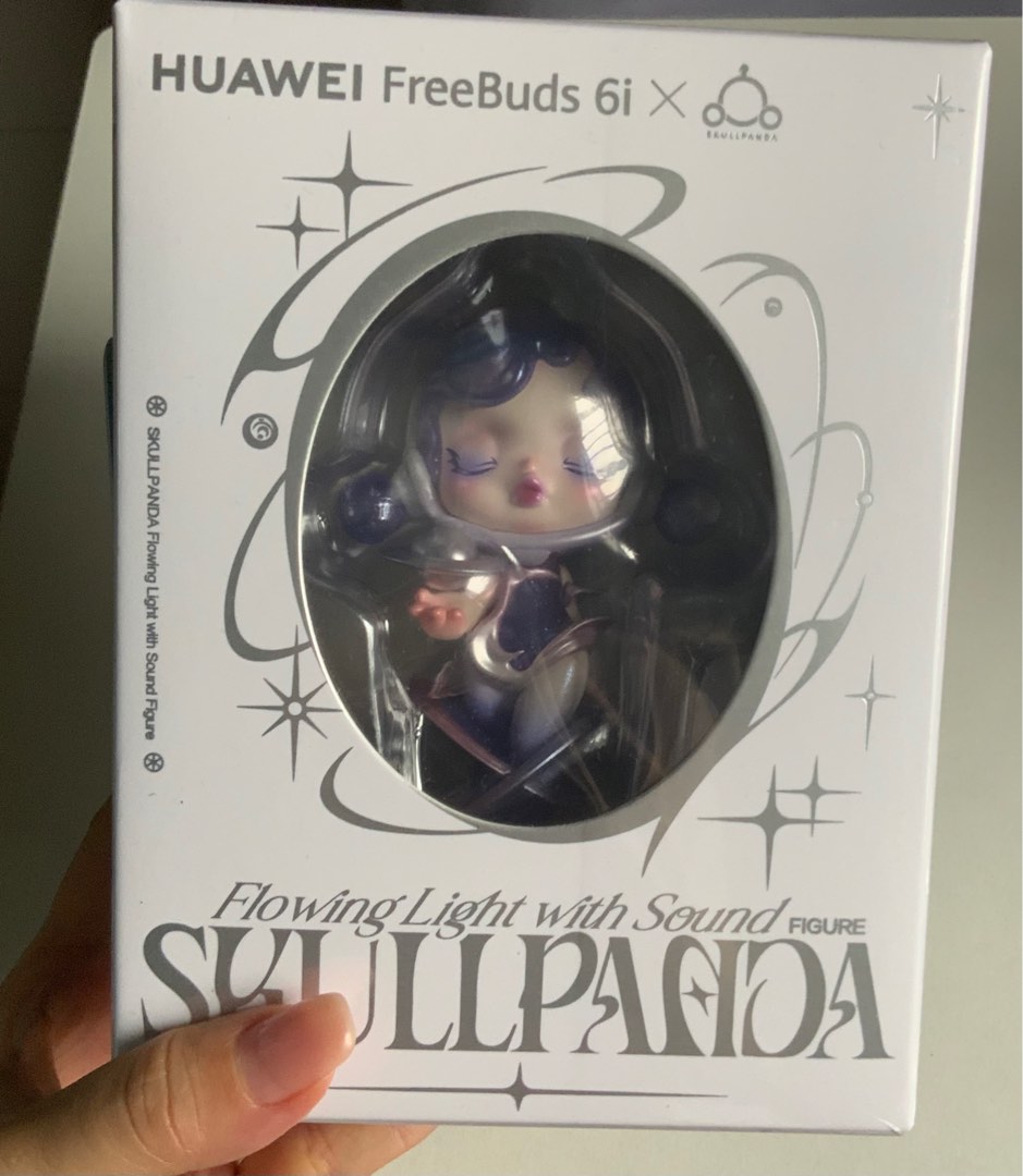 Huawei skull panda. Flowing light with sound figure, Hobbies & Toys ...