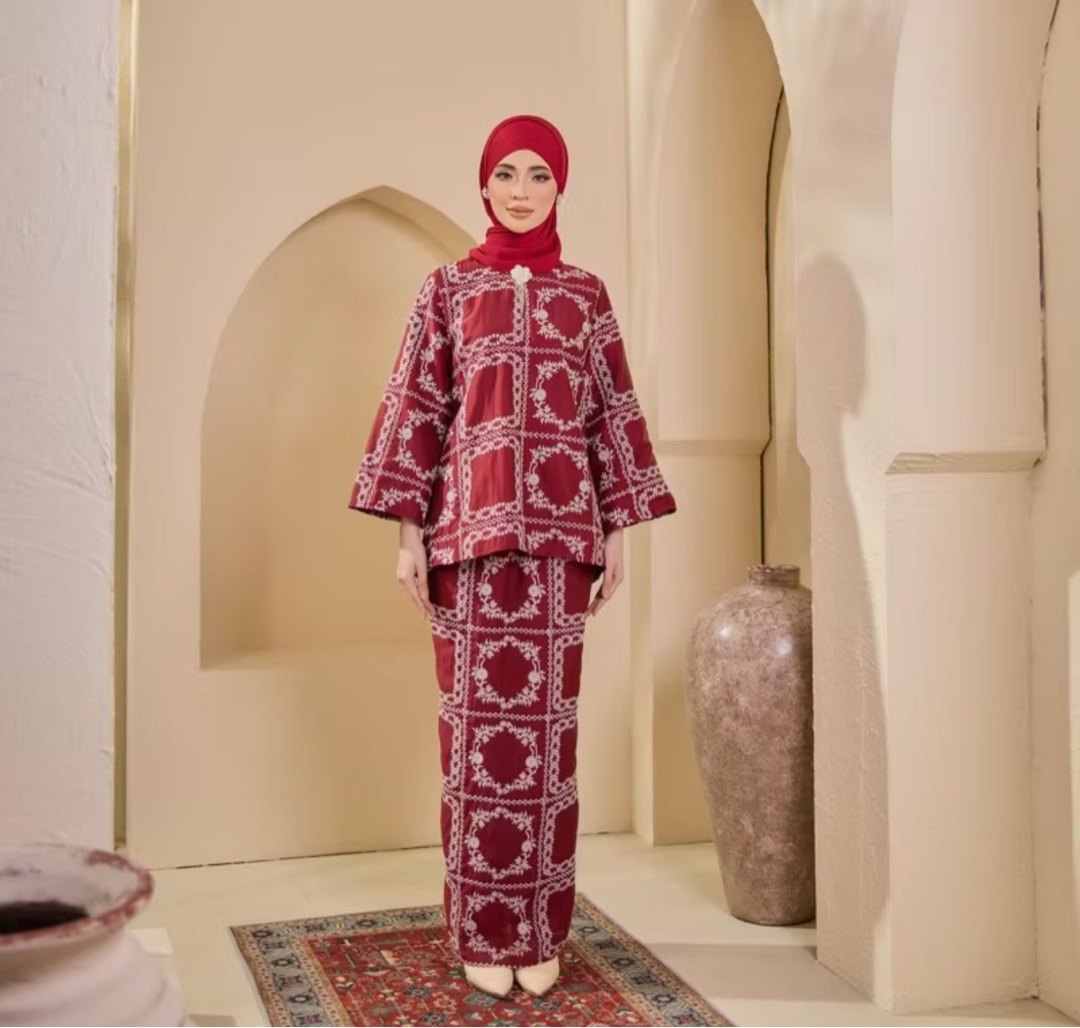 Inang Kurung Kedah, Women's Fashion, Muslimah Fashion, Baju Kurung ...