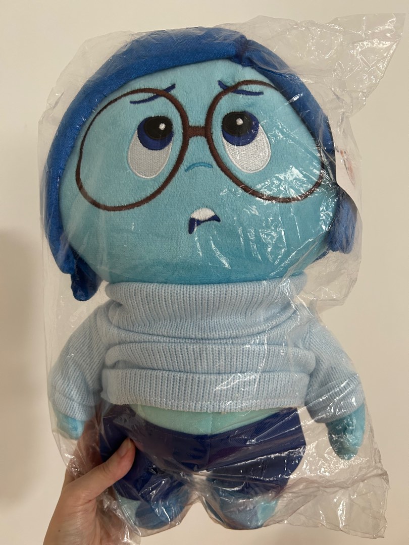 Inside Out Sadness Plushie, Hobbies & Toys, Toys & Games on Carousell