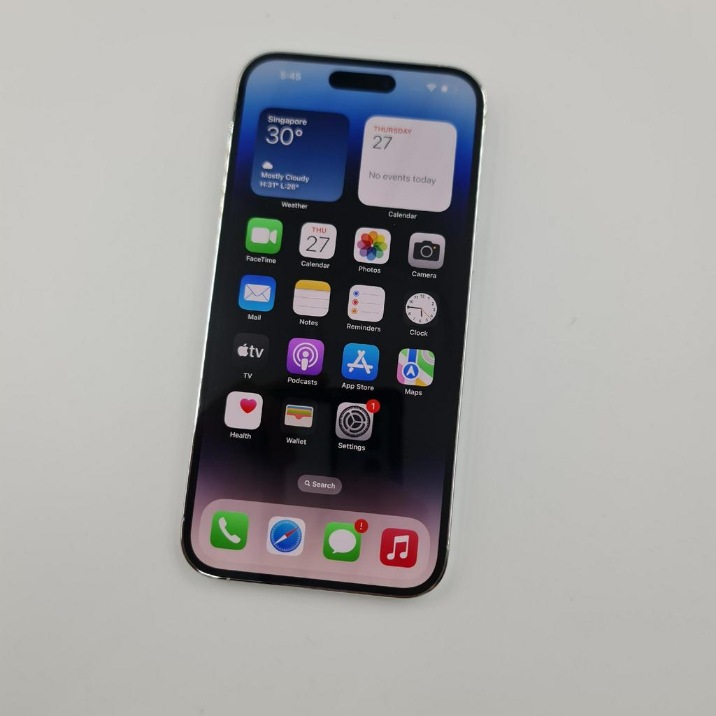 iPhone 14 Pro Max Silver 128GB, Mobile Phones & Gadgets, Mobile Phones ...