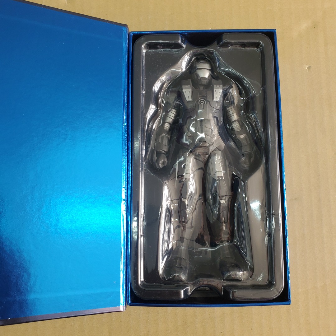 Iron Man War Machine Mark I Mk-1 Action Figure Marvel 鐵甲奇俠 中動玩具 ZD toys ...