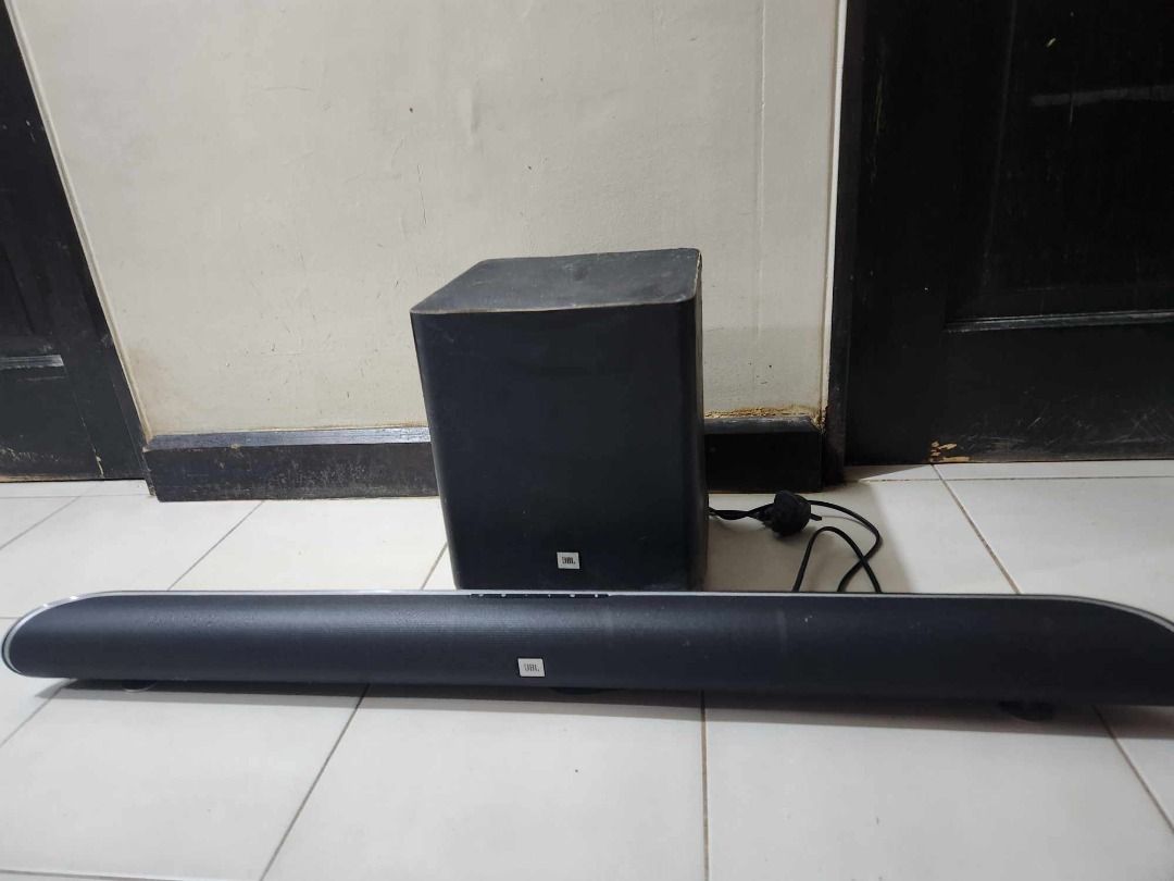 JBL Cinema SB350 Home cinema 2.1 soundbar with wireless subwoofer ...
