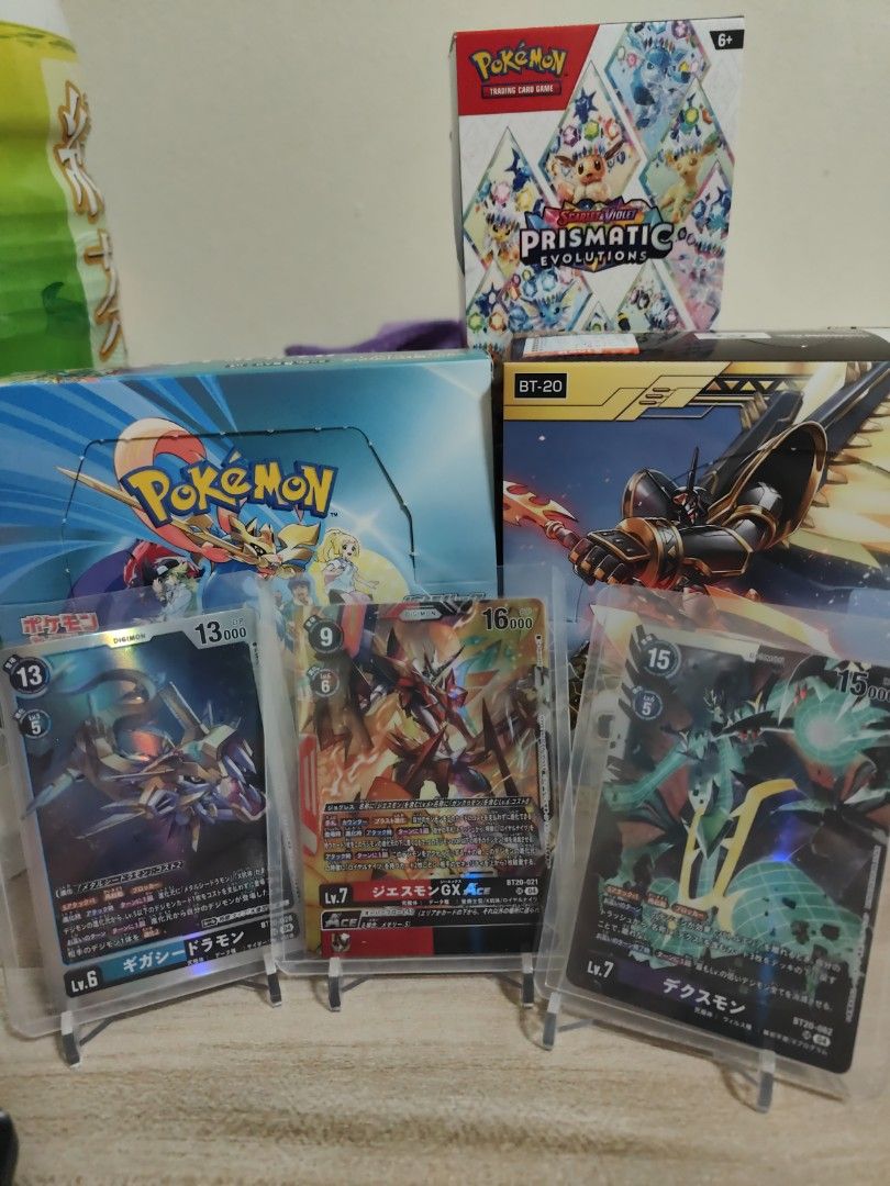 Jesmon GX ACE BT20-021 SR Over the X Digimon Card Japanese, Hobbies & Toys, Toys & Games on ...