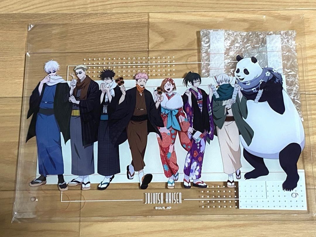 Jujutsu Kaisen JJK Kimono Marukuji Grand Prize Acrylic Block Standee ...