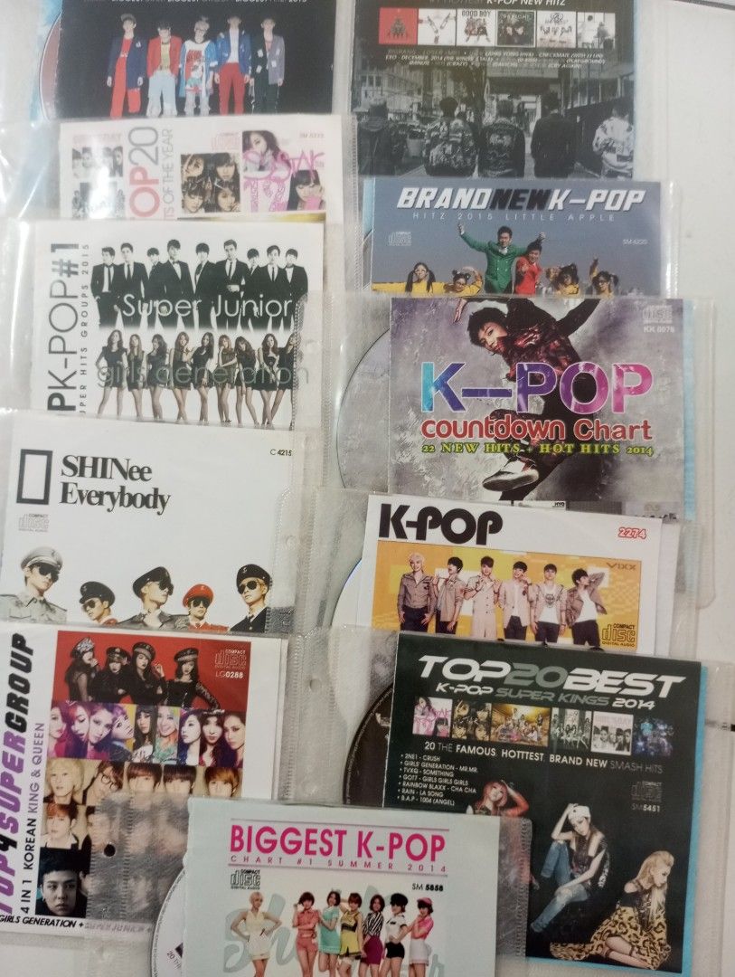 K Pop Korean songs DVD, Hobbies & Toys, Music & Media, CDs & DVDs on ...