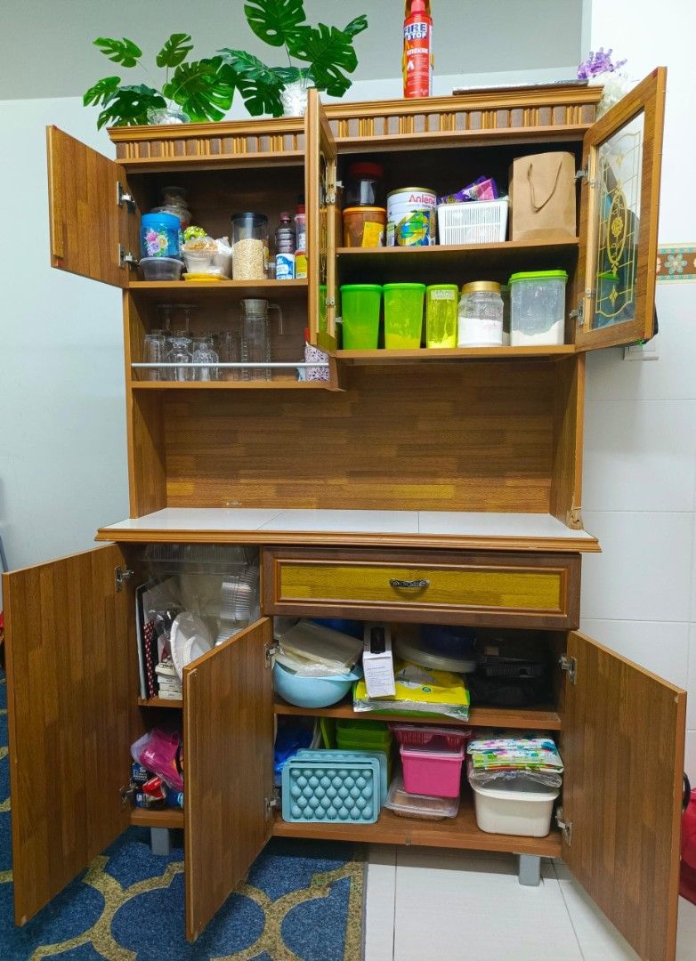 Kabinet Almari Dapur Table top, Furniture & Home Living, Furniture ...